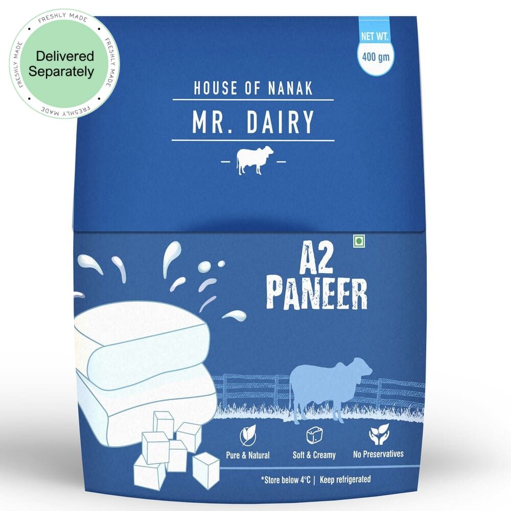 A2 Paneer (Order by 7 Pm (Delivered Separately Next Day) – Kaze Living