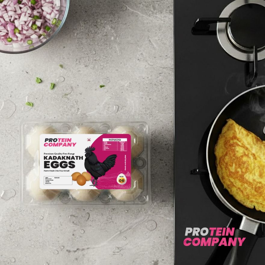 Kadaknath eggs Pack of 5 – Kaze Living